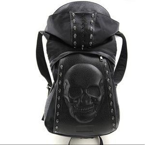Bags | Skeleton Hooded Backpack | Poshmark